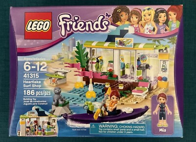 LEGO Friends 41315 Heartlake Surf Shop NEW FACTORY SEALED RETIRED ...