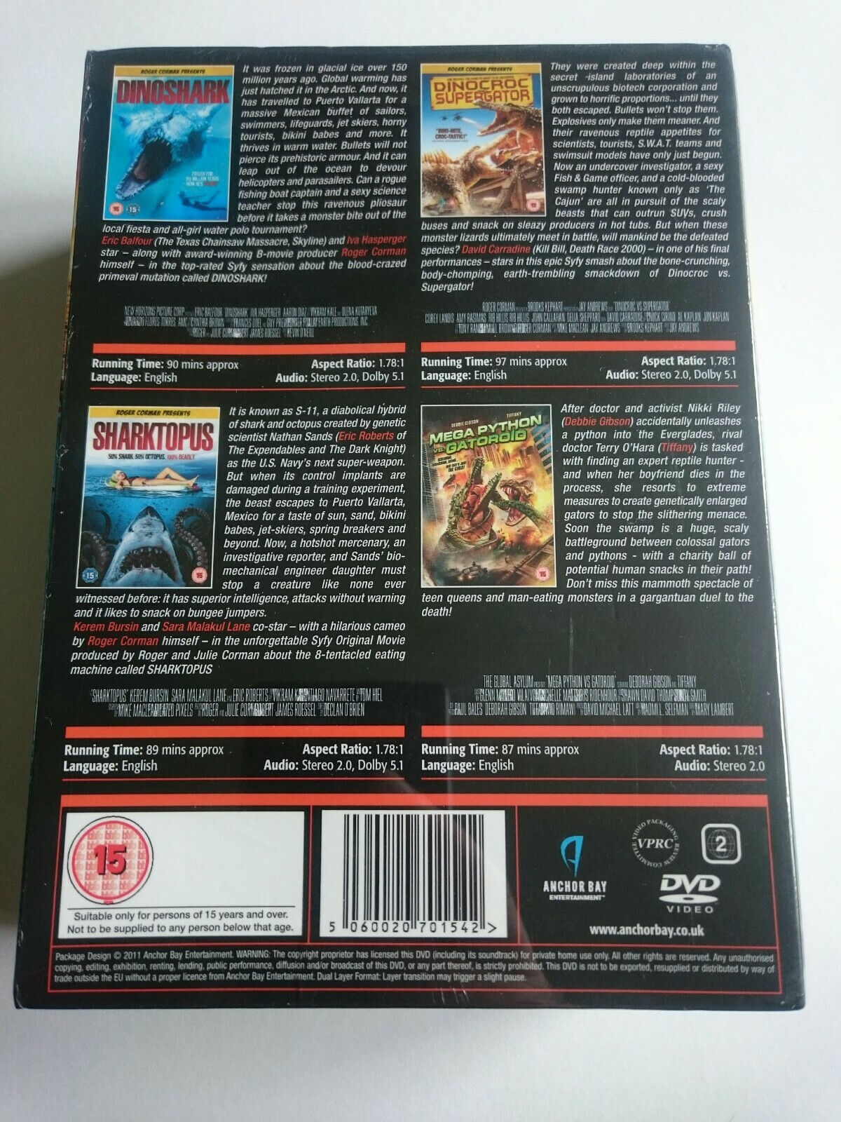 Creature Collection (DVD, 2011) 4-Disc Set 5060020701542 | eBay UK