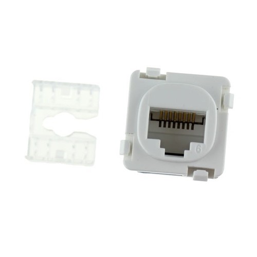 CAT6 RJ45 8P8C Network LAN Jack Mech Insert Socket Clipsal Style Wall ...