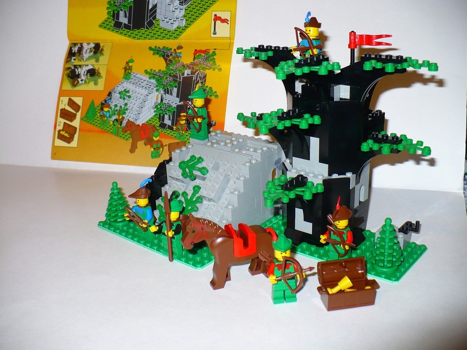 LEGO 6066 Camouflaged Outpost COMPLETE! Perfect! ALL PLUMES! Box ...