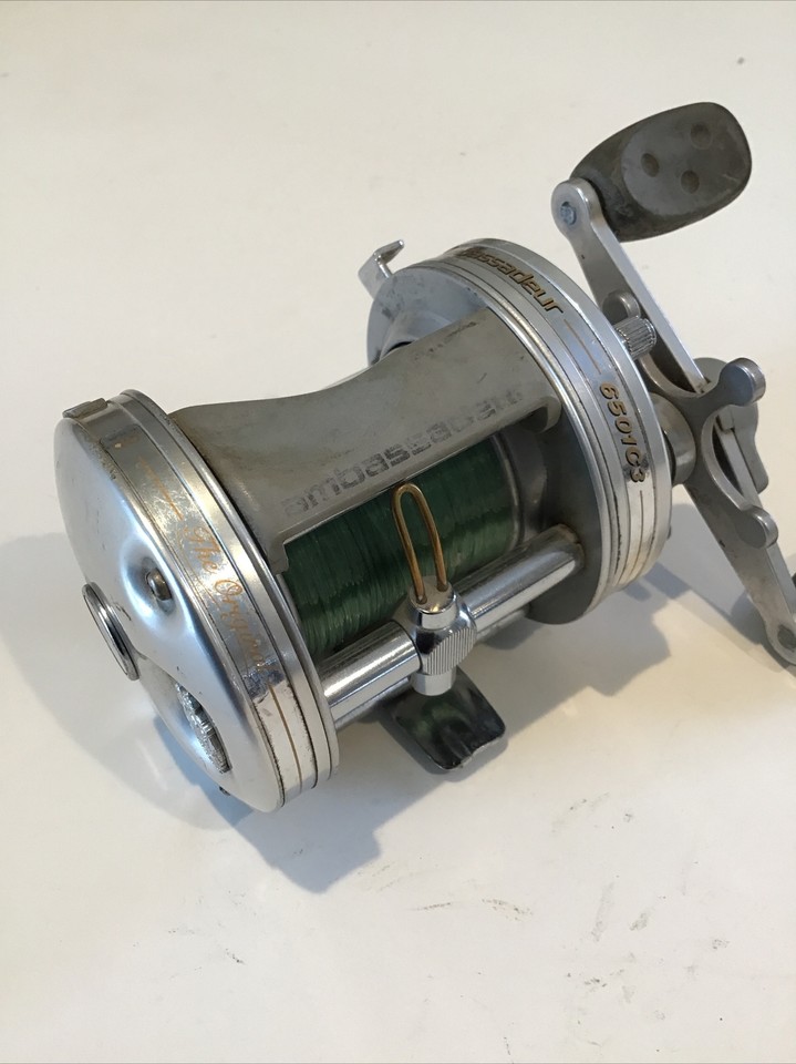 Abu Garcia Ambassadeur 6501C3 Baitcaster Left Hand Retrieve Made Sweden ...