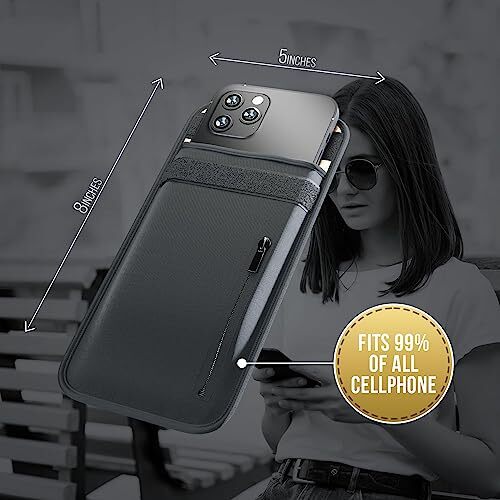 Emf Protection for Cell Phone w/RFID Pouch EMF Blocker -EMP Proof ...
