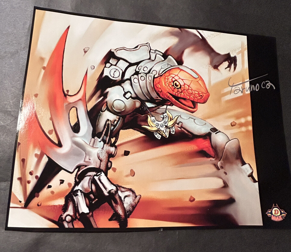 DUAL MASTERS - TCG - Pyrofighter Magnus 8 X 10 Promo Poster WOC 2004 | eBay