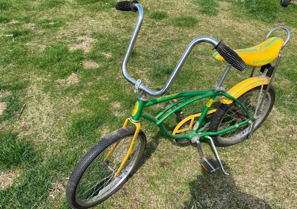 Vintage Schwinn Stingray May 1979 Green & Yellow | eBay