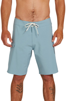 Volcom Men S Lido Solid Mod 20 Board Shorts in Cool Blue Size 30 | eBay