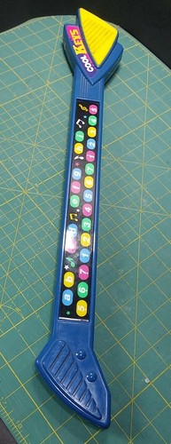 Vintage 1993 Cool Keys Number Touch Musical Keyboard Guitar CLASSIC TOY ...