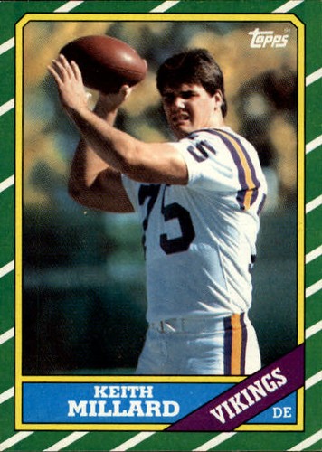 1986 Topps Football Card #299 Keith Millard RC | eBay