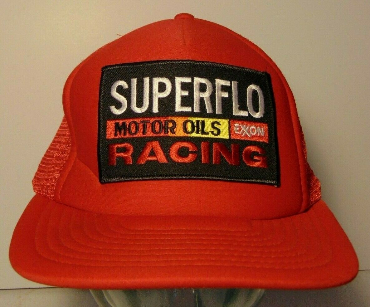 Vintage 1980s EXXON SUPERFLO MOTOR OIL NASCAR RACING … - Gem