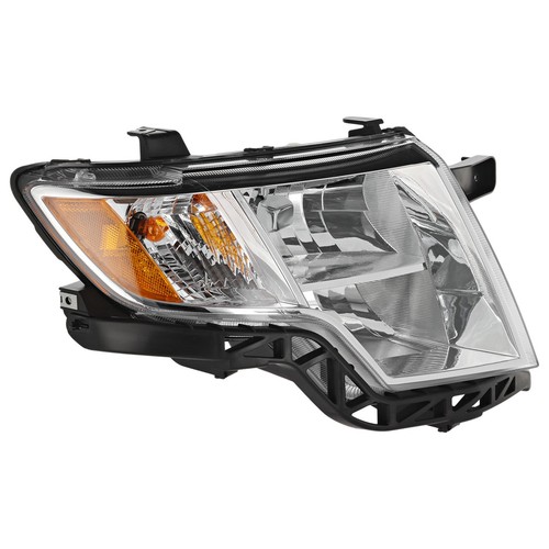 Passenger Side Headlight For Ford Edge 2007-2010 Halogen with Bulb(s ...