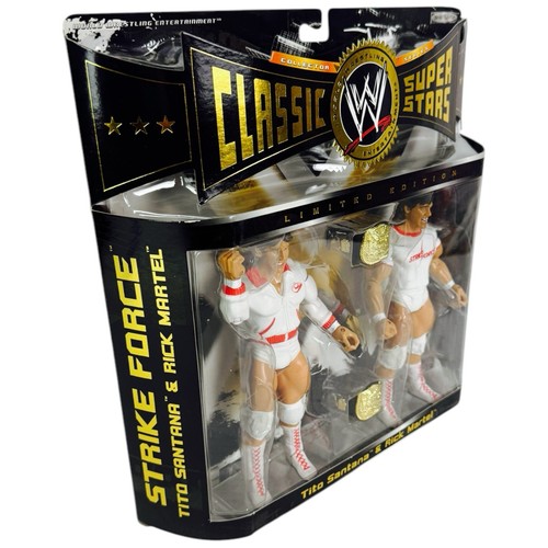 WWE Classic Superstars Strike Force Tito Santana Rick Martel JAKKS ...