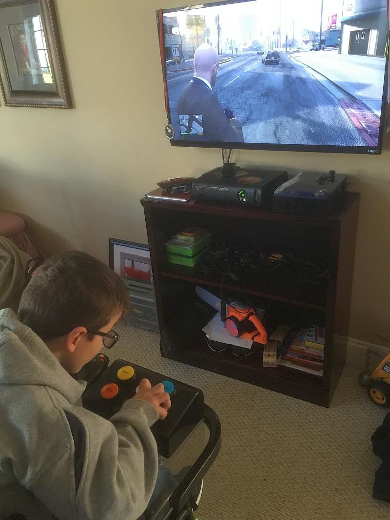 Quad Button Box w/XBox 360 or PS3 Game Controller | eBay