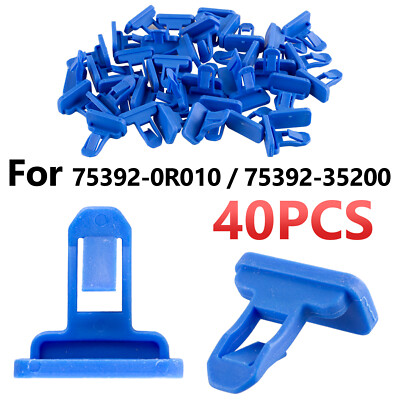 For Toyota Rear Bumper Side Molding Retainer 75392-0R010 Bulk Package ...