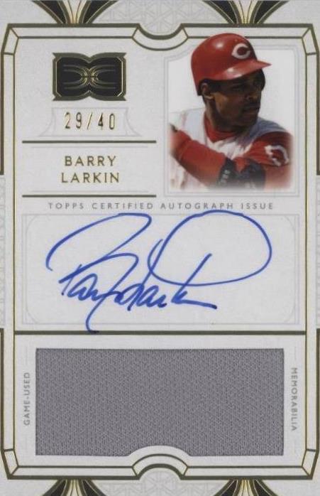 2024 Topps Definitive Collection - Definitive Autographed Relics Barry ...