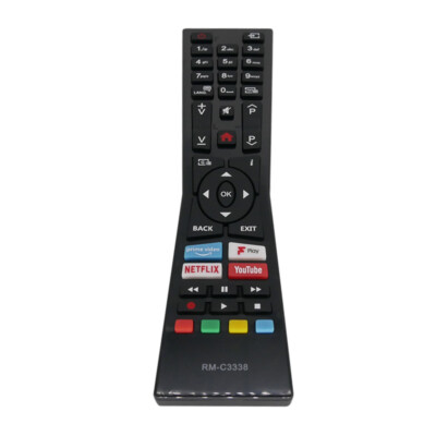 Replacement RM-C3338 Remote Control For JVC TV LT-43C790 LT-43C795 LT ...