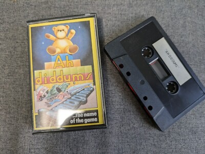 Vintage Sinclair ZX Spectrum Ah Diddums Cassette Early Production Copy ...