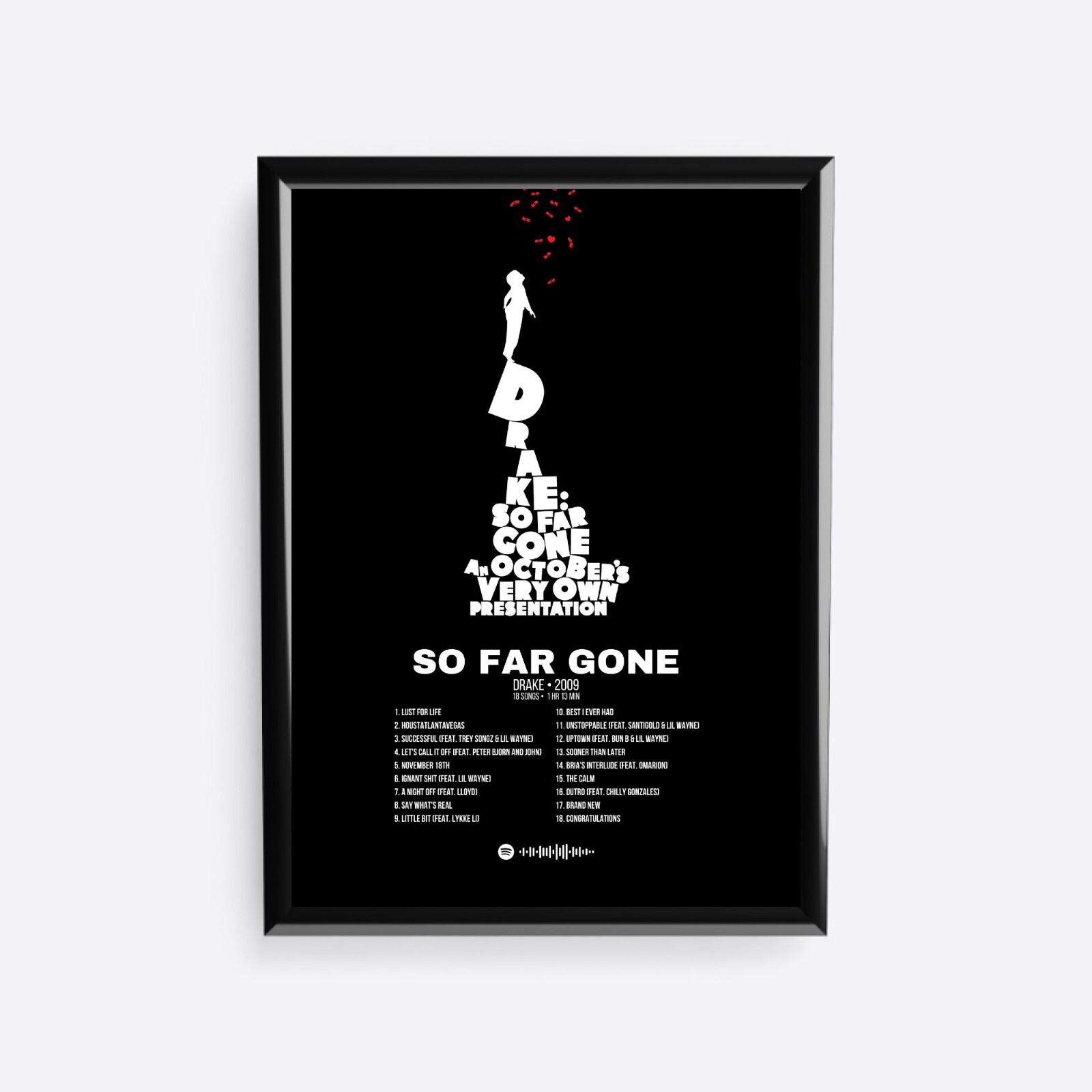 Drake album posters music collection wall art prints home décor gift A2 ...