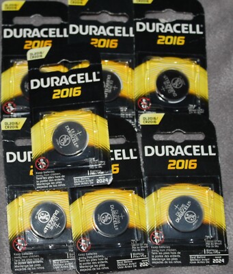 7 Duracell Security CR2016 DL2016 3 Volt Battery -Japan-2024 | eBay