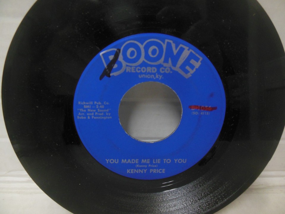 KENNY PRICE nr mint 45 rpm PRETTY GIRL PRETTY CLOTHES PRETTY SAD b/w ...