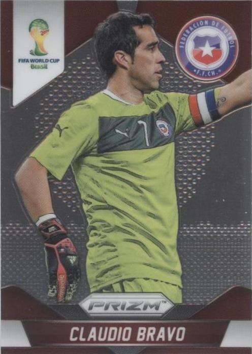 2014 Panini Prizm World Cup - Claudio Bravo #41 for sale online | eBay