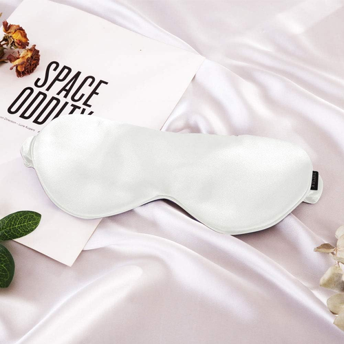 22 Momme Mulberry Silk Eye Mask, Super Smooth Sleep Mask, Soft Eye ...