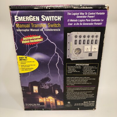 Transfer Switches - Emergen Switch