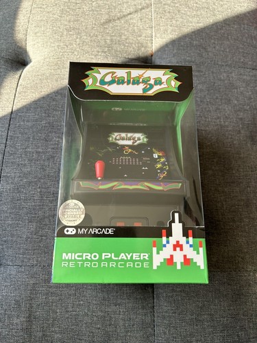 My Arcade Micro Player Mini Retro Arcade Machine: Galaga Video Game New ...