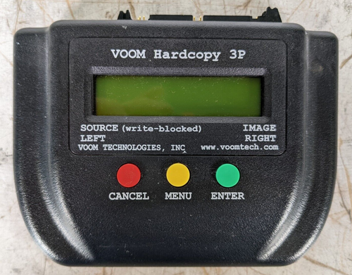 VOOM HARDCOPY 3P PORTABLE FORENSIC HARDRIVE DUPLICATOR - (PARTS) | eBay