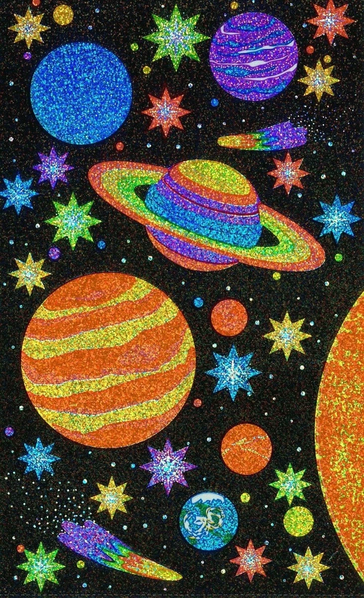 Sparkly Solar System