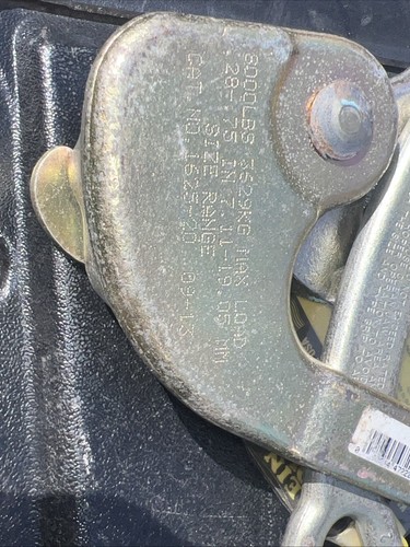 Klein Tool Cable Puller Rope Grip 8000 lb 1625-20 Gold .28" To .750 ...