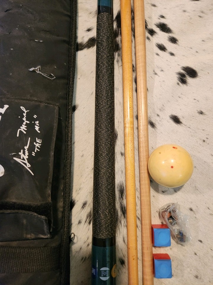 Vintage Joe Camel Cigarettes Pool Cue Stick Carrying Case Steve Mizerak ...