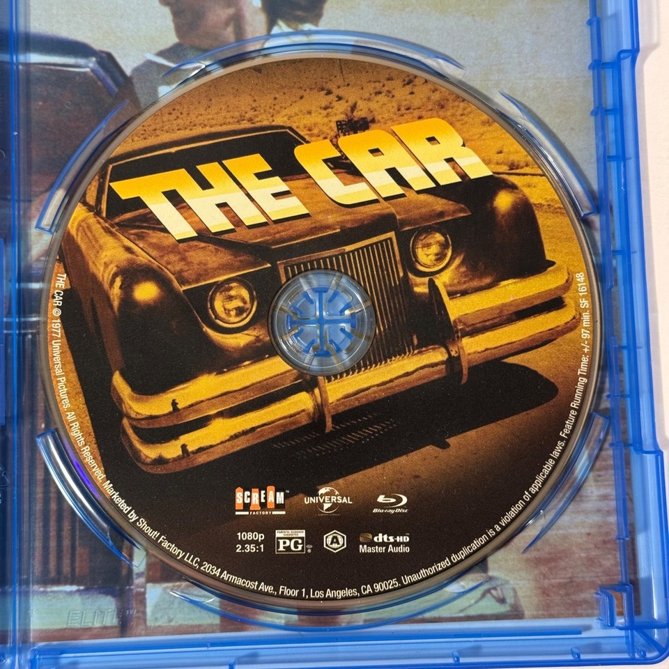 The Car (1977) Blu-ray-SCREAM! Factory-70's Action-James Brolin- Horror ...