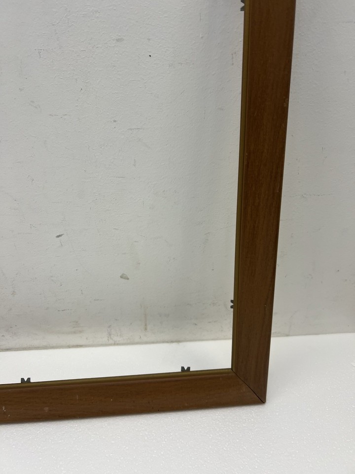 Vintage Picture Frame wood wooden country carved 70s colonial art FITS ...