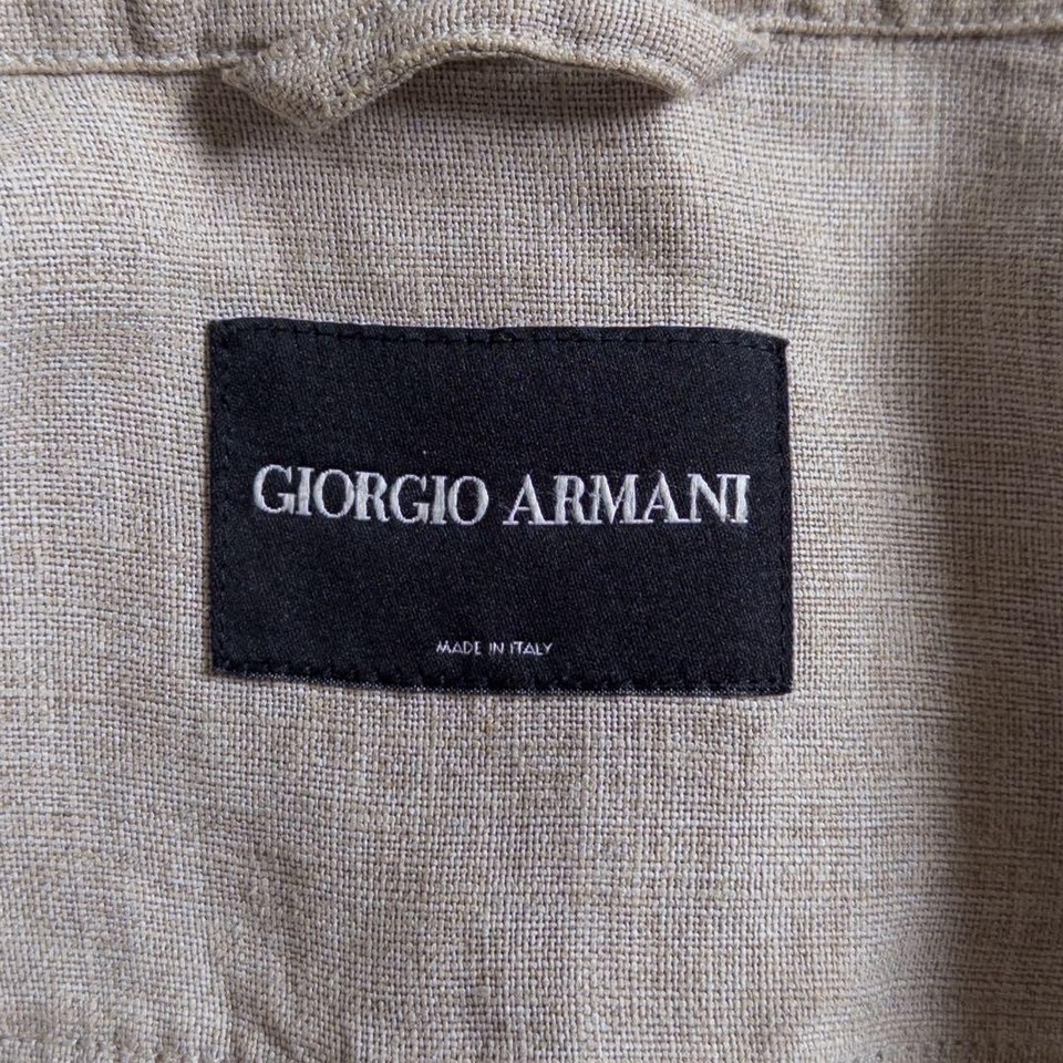 Vintage Giorgio Armani 90s linen hospital coat Vintage rare Men's From ...