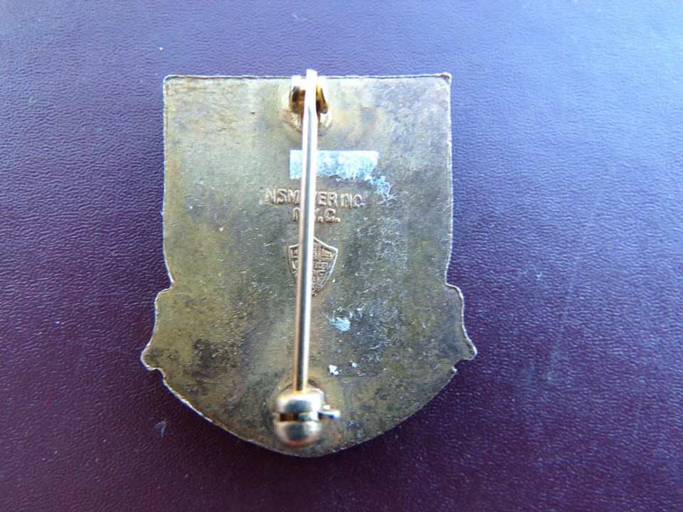 WWII Army 456th Field Airborne Artillery 82nd Crest Badge Unit Rare DI ...
