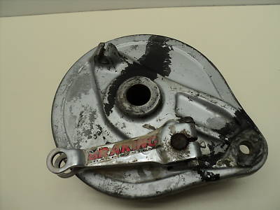 #0242 Honda XL250 XL 250 Rear Brake Backing Plate / Panel / Assembly | eBay