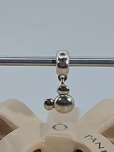 Authentic Pandora Disney Solid Mickey Icon Dangle Charm #791434 | eBay