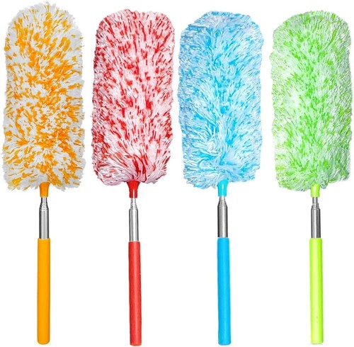 4 Pcs Microfiber Duster Microfiber Hand Duster Washable Microfibre ...