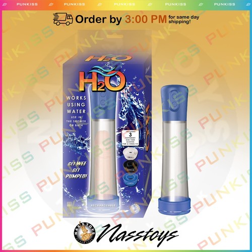 H2O Hydro Water Vacuum Penis Pump💋Male ED Erectile Enhancement ...