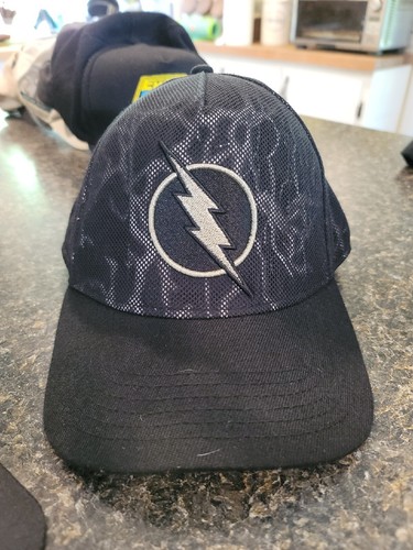 The Flash Baseball Hat Snap Back Adjustable Black With Grey Pre-owned ...