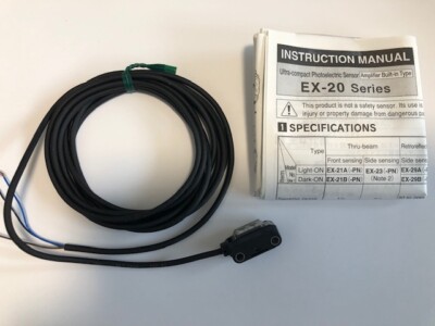 SUNX Panasonic EX-26A Photoelectric Sensor Diffuse Ultra-Compact NPN ...