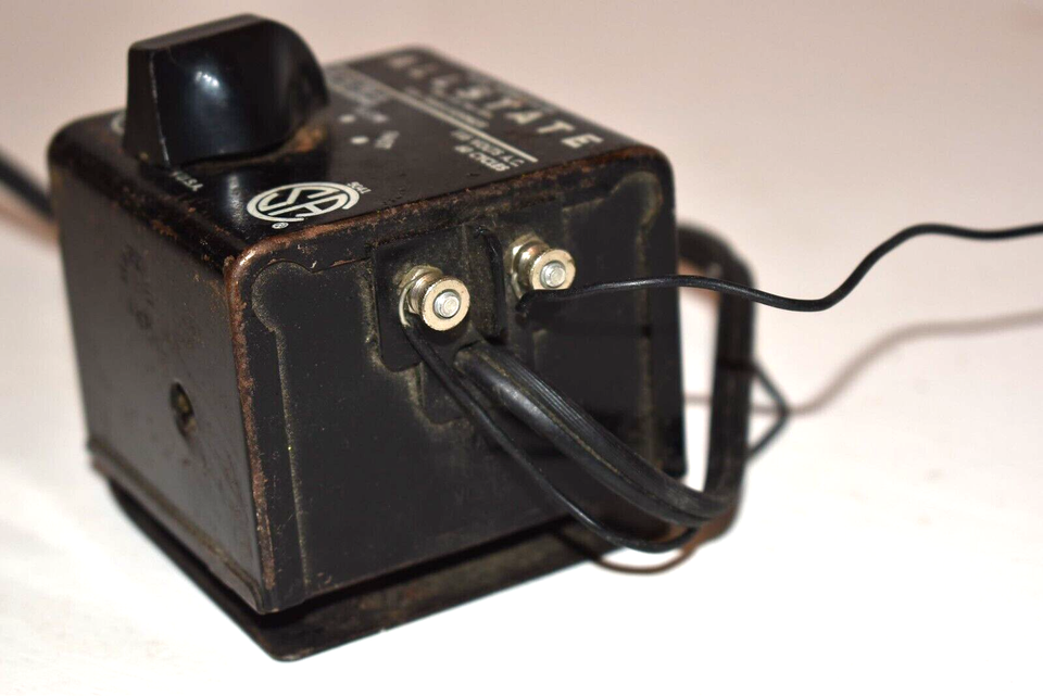 Vintage Allstate Toy Transformer Powerpack Output 25 Watts AC #309 AS ...