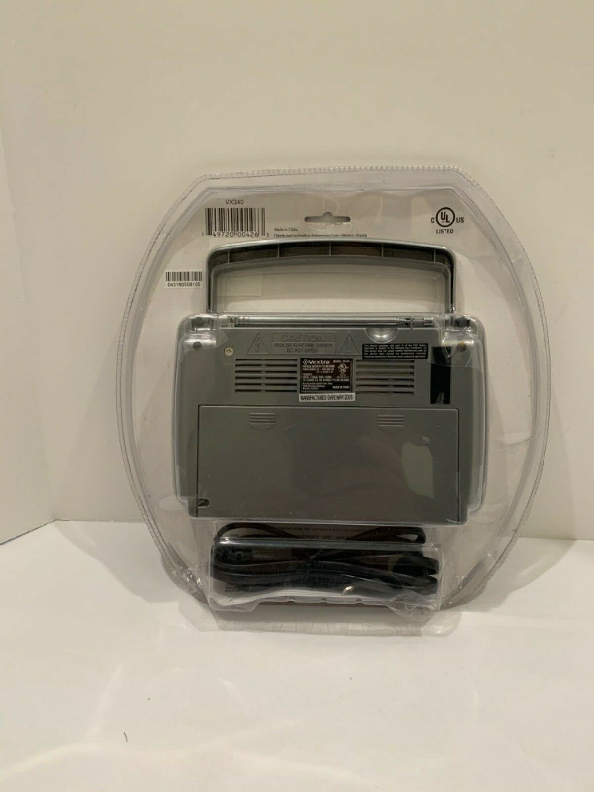 VEXTRA TV WEATHER BAND RADIO WITH AM/FM TUNER | eBay