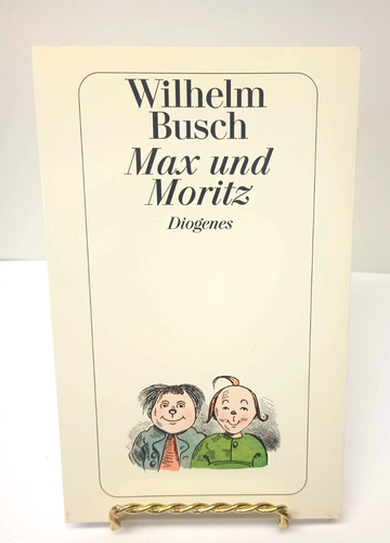 Max Und Moritz by Wilhelm Busch DIOGENES Vintage 1974 RARE German Book ...