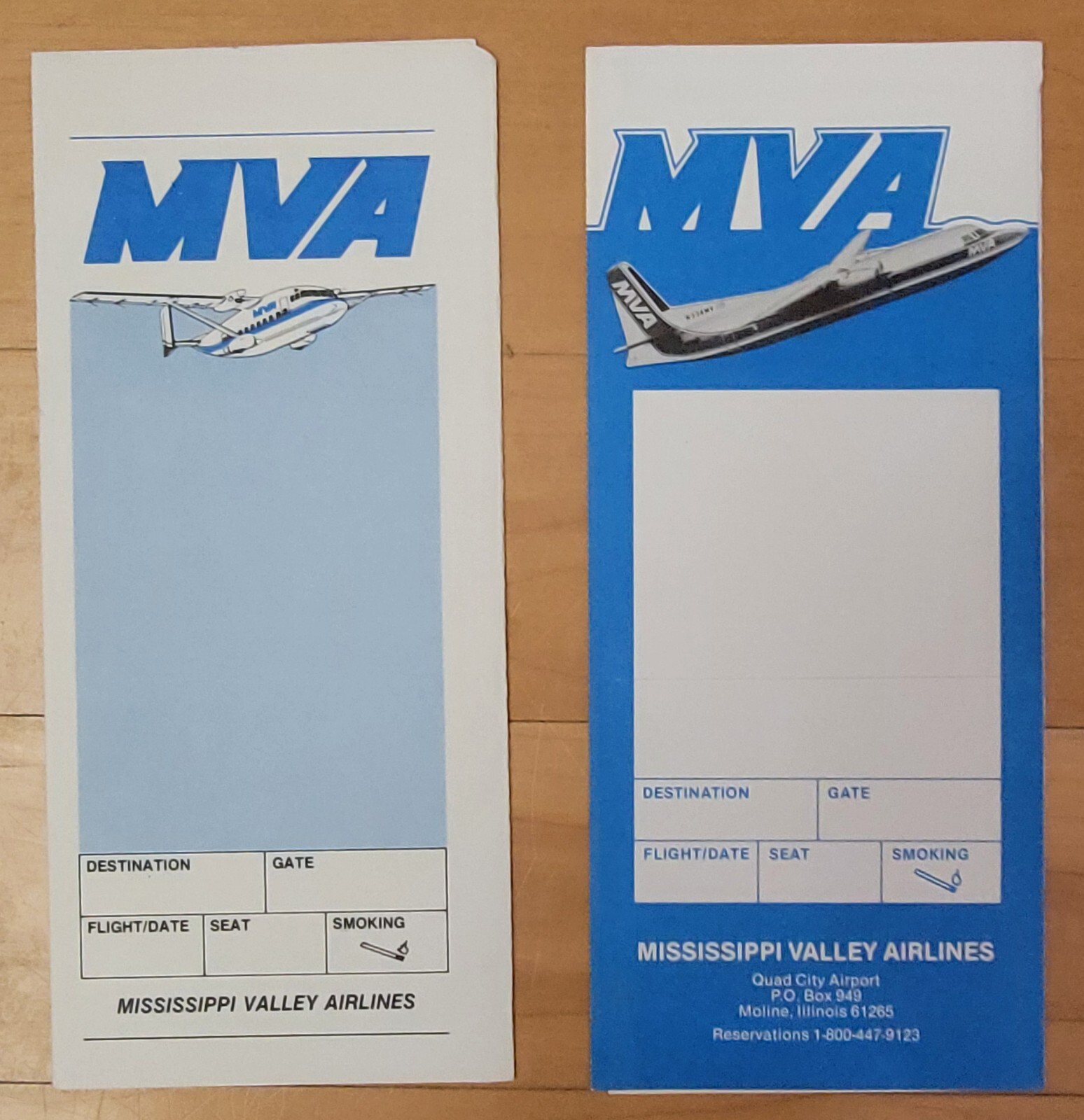 MISSISSIPPI VALLEY AIRLINES - MEMORABILIA LOT - 2 ITEMS | eBay