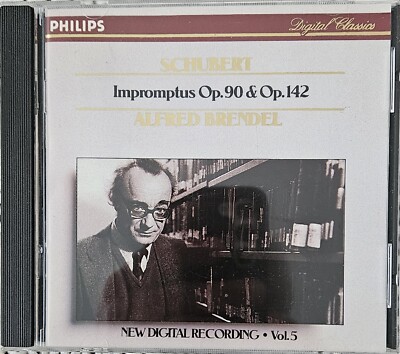 Schubert: Impromptus Op. 90 & Op. 142 (Philips 422 237-2) Alfred ...