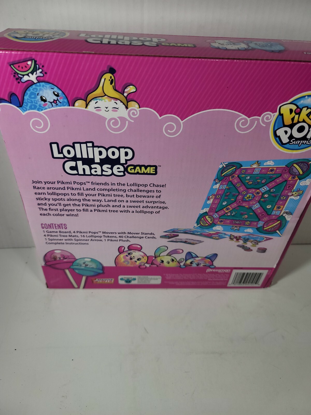 Pikmi Pops Suprise Lollipop Chase Game Scented Plush Pikmi Pop Board ...