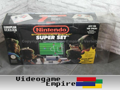 1x Schutzhülle Nintendo NES Konsolen BIG OVP Verpackung Hülle Karton ...