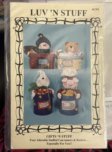 Gifts ‘N Stuff Craft Sewing Pattern by Luv 'N Stuff #GNS | eBay