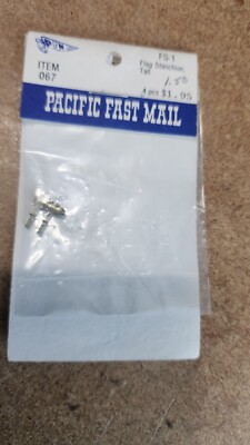 Pacific Fast Mail HO Flag Stanchion Tail #067 | eBay