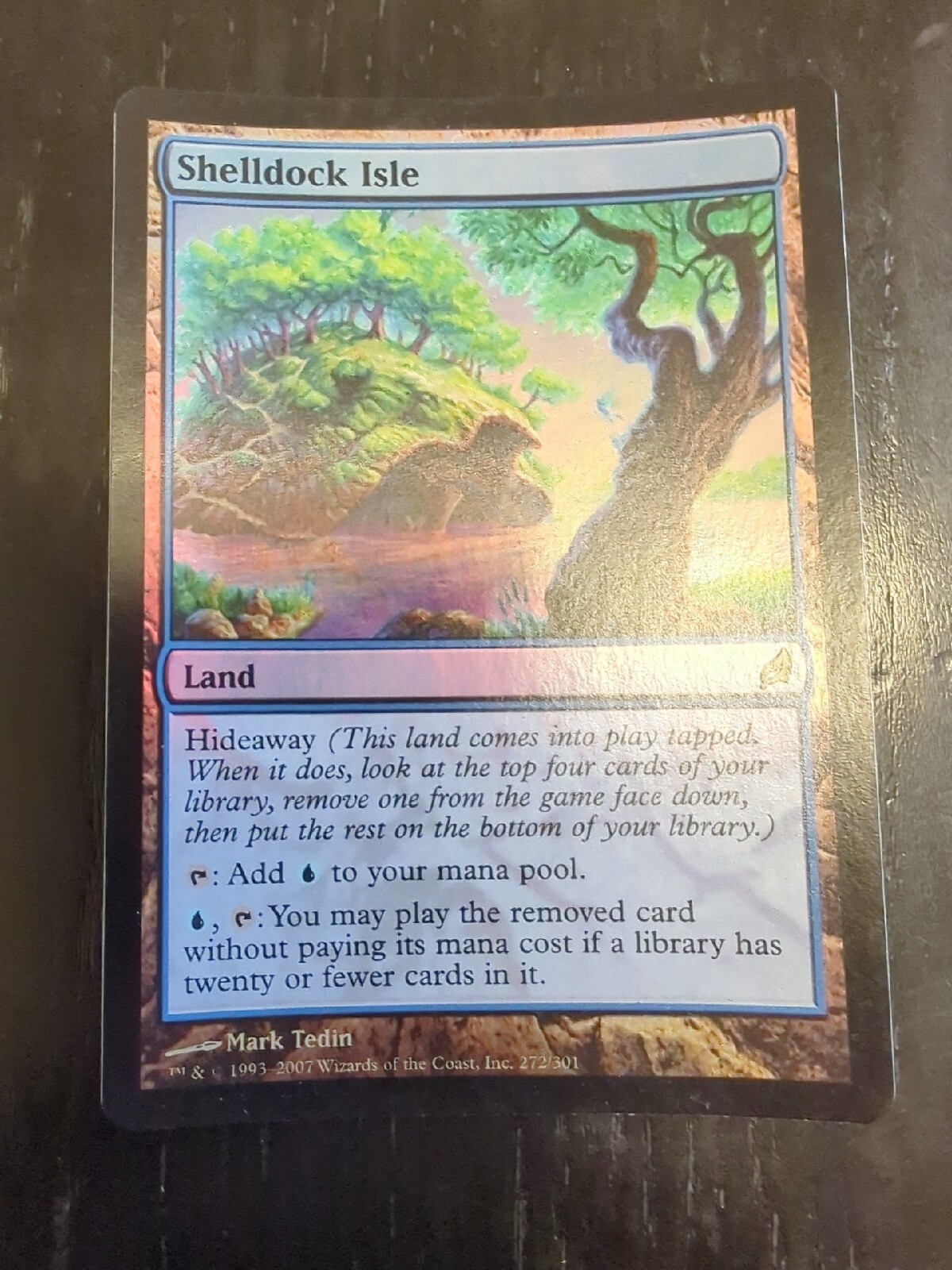 MTG Lightly Played Foil Shelldock Isle - [Lorwyn] | eBay
